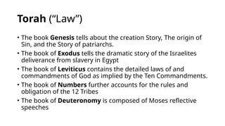 Understanding the culture, the origin and Belief system of Judaism | PPTX
