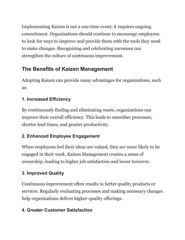 Understanding Kaizen Management - The Key to Continuous Improvement.pdf