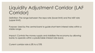 Understanding Key Monetary Policy Rates and Ratios.pptx