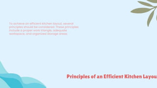 kitchen lay-out | PPTX