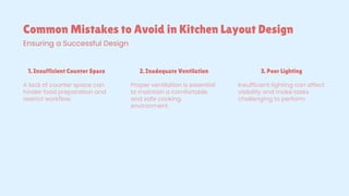 kitchen lay-out | PPTX