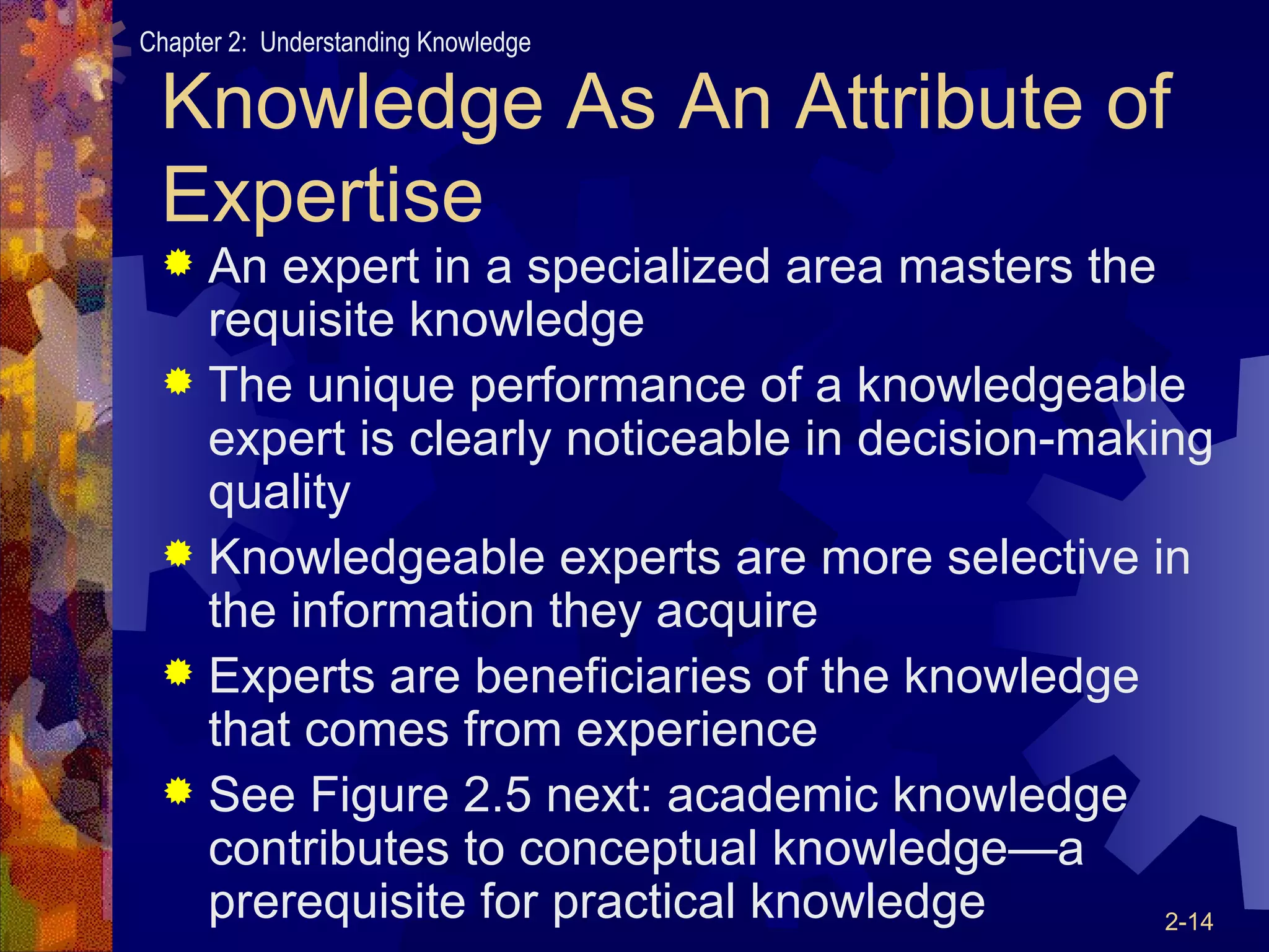 Understanding knowledge | PPT
