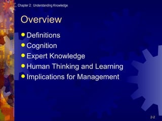 Understanding knowledge | PPT