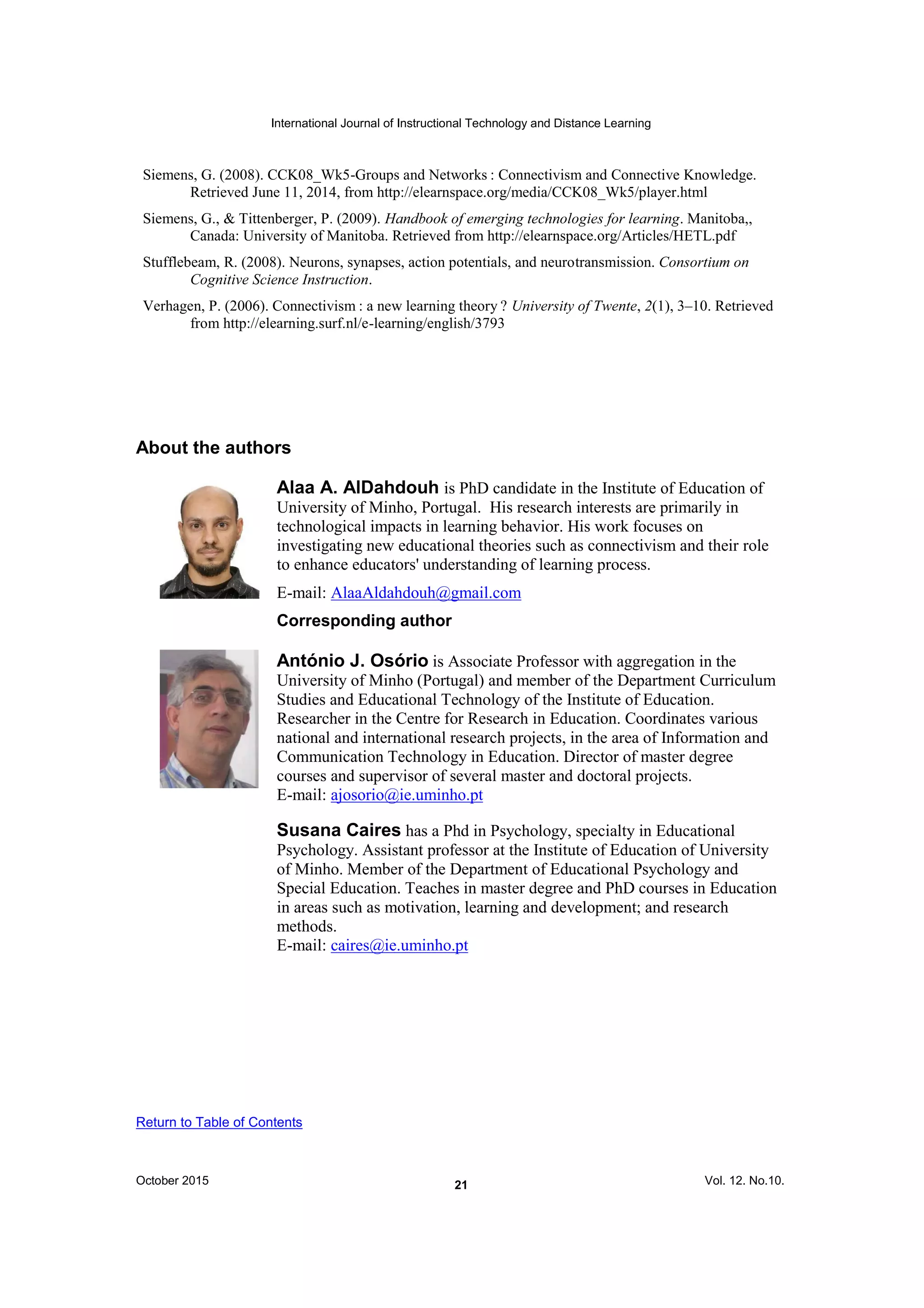 Understanding knowledge network, learning and connectivism | PDF | Computer Networking | Computing