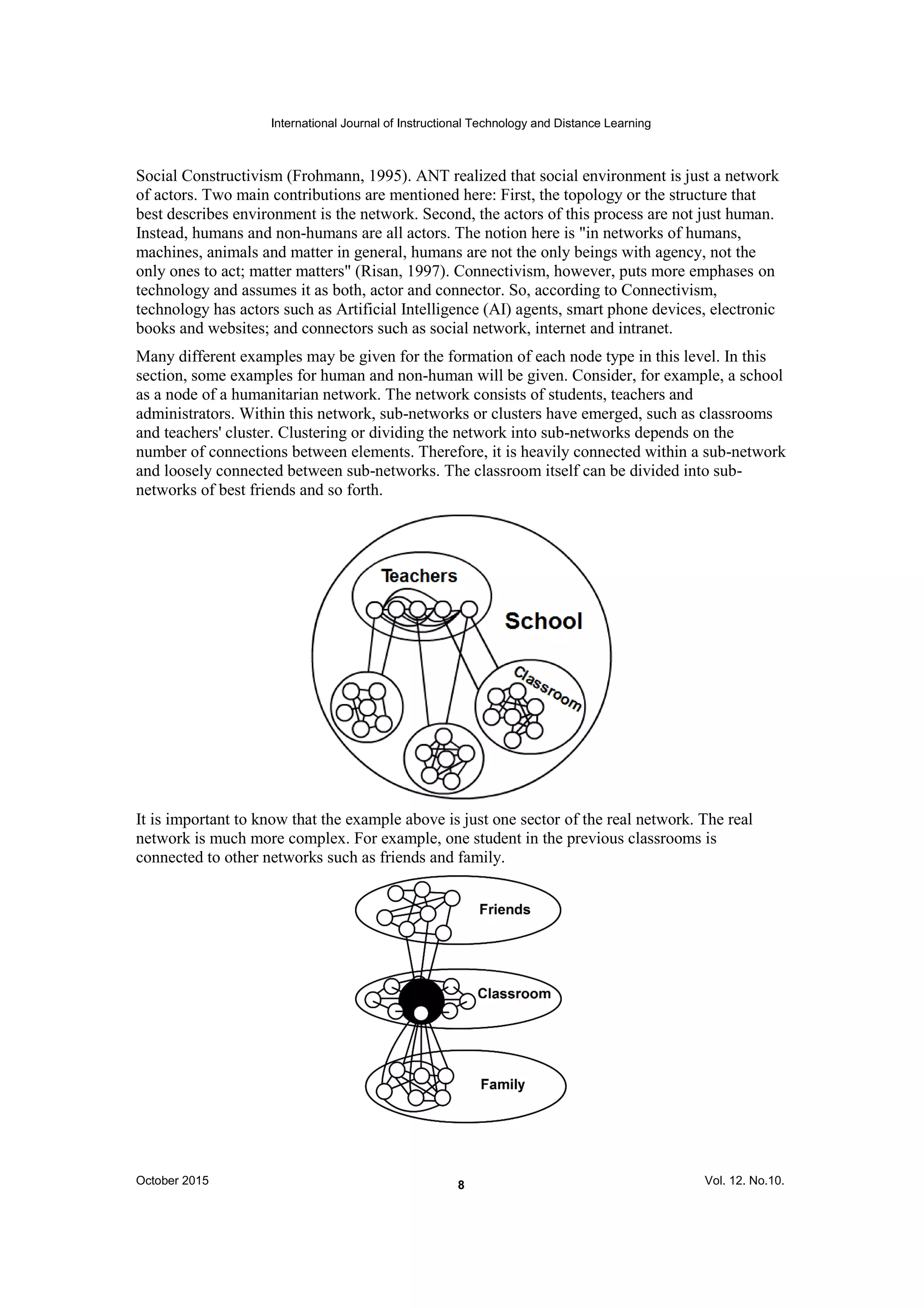Understanding knowledge network, learning and connectivism | PDF | Computer Networking | Computing