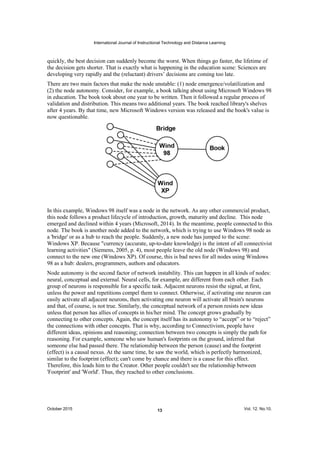 Understanding knowledge network, learning and connectivism | PDF | Computer Networking | Computing