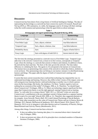 Understanding knowledge network, learning and connectivism | PDF | Computer Networking | Computing