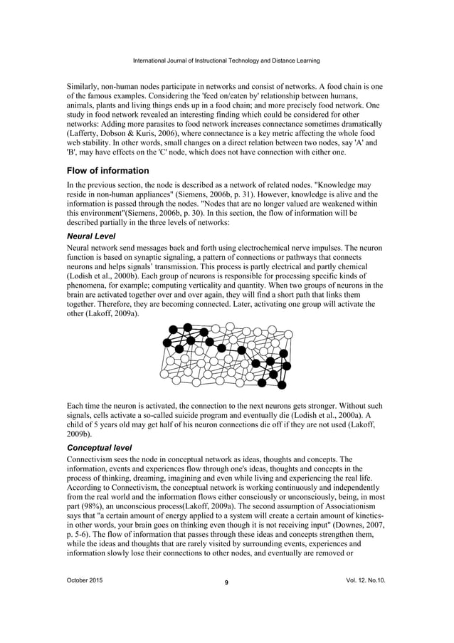 Understanding knowledge network, learning and connectivism | PDF | Computer Networking | Computing