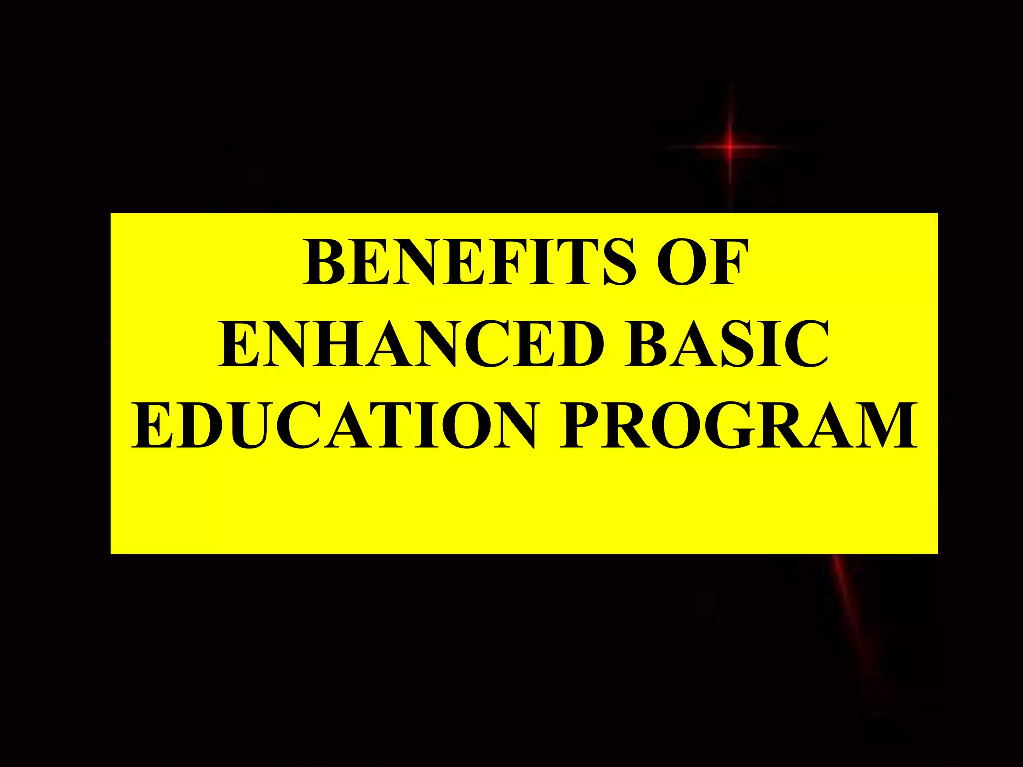Understanding k to 12 Enhanced Basic Education | PPTX