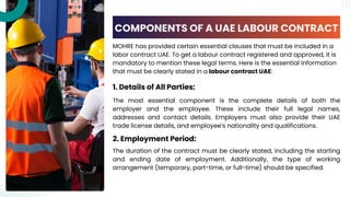 Understanding Labor Contracts in the UAE A Comprehensive Guide | PDF
