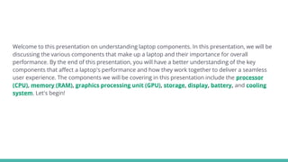 Understanding Laptop Components | PPTX