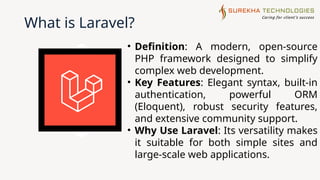 Understanding Laravel Development of Applications vs. Sites.pptx