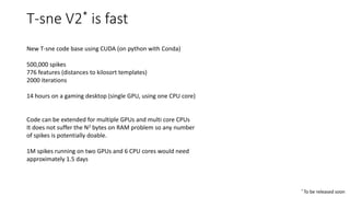 Understanding large scale neural recordings ground truth data sets and ...