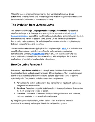 Understanding Large Action Models (LAMs)_ The Next Frontier in AI ...