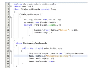 Understanding layout managers | PPT