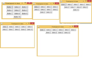 Understanding layout managers | PPT