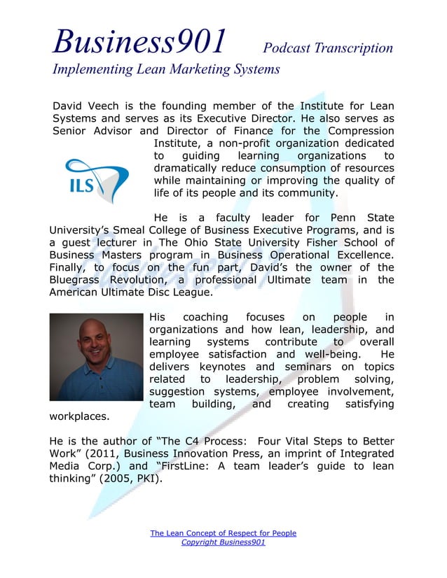 Understanding Lean Teamwork | PDF