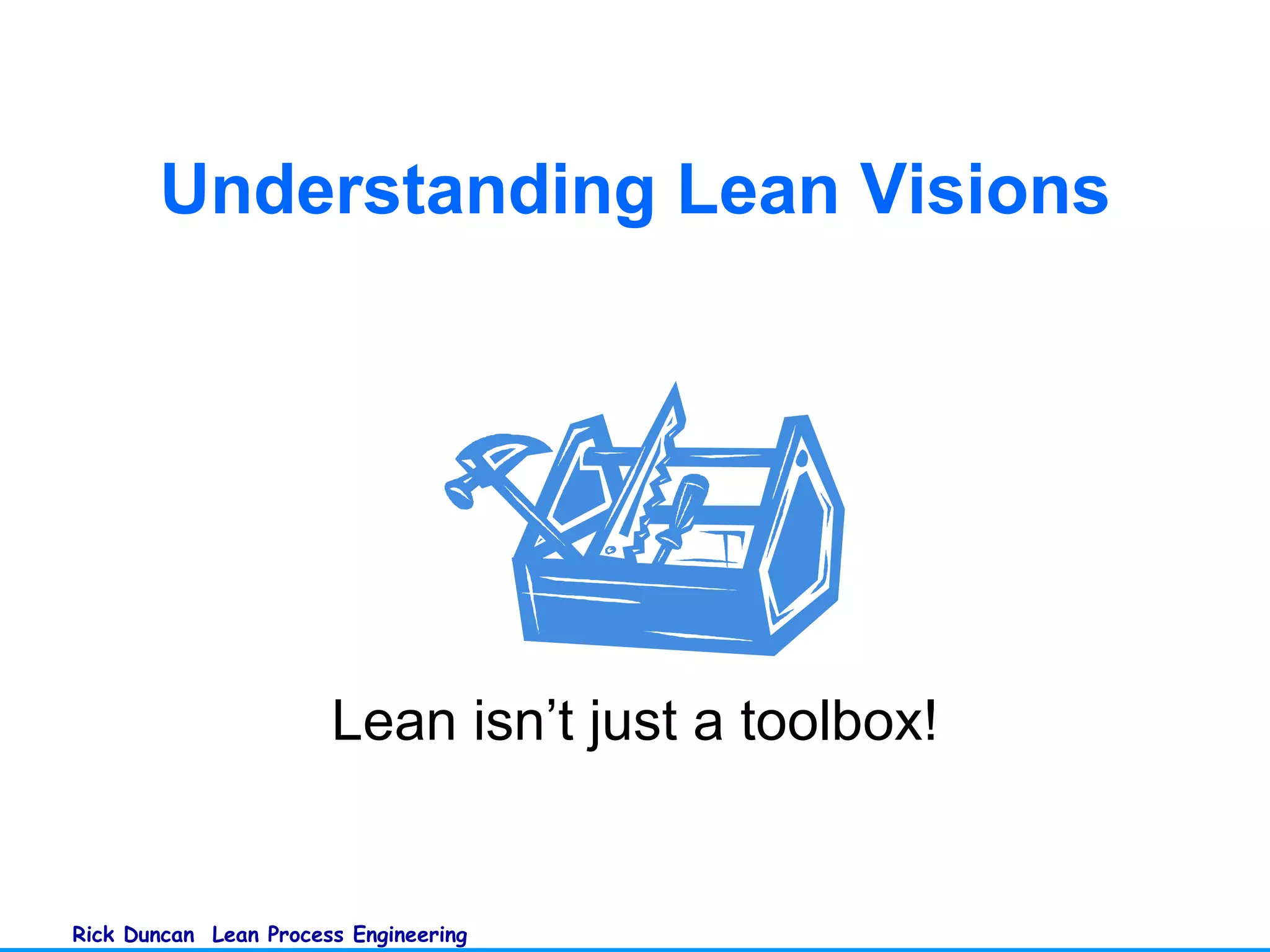 Understanding Lean Visions 2 | PPT