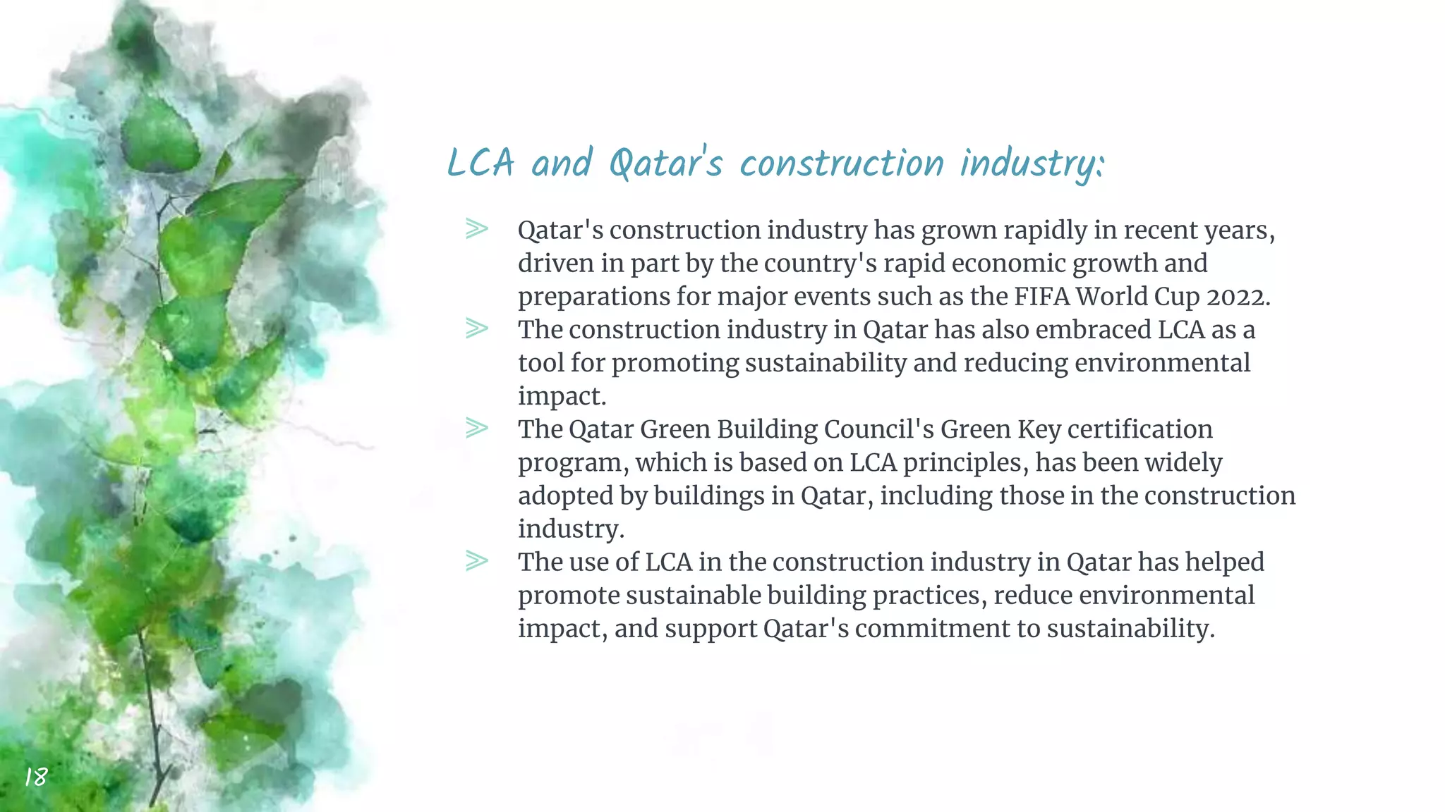 Understanding Life Cycle Assessment (LCA) in Qatar | PPTX