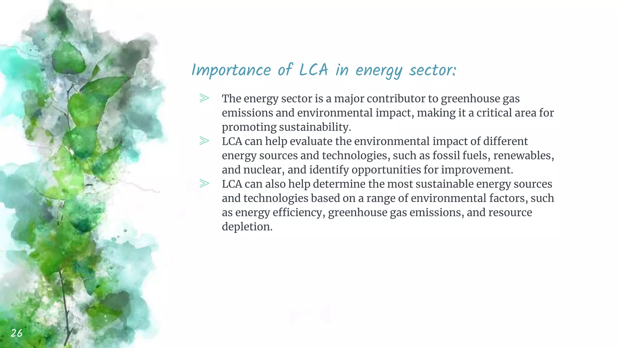 Understanding Life Cycle Assessment (LCA) in Qatar | PPTX