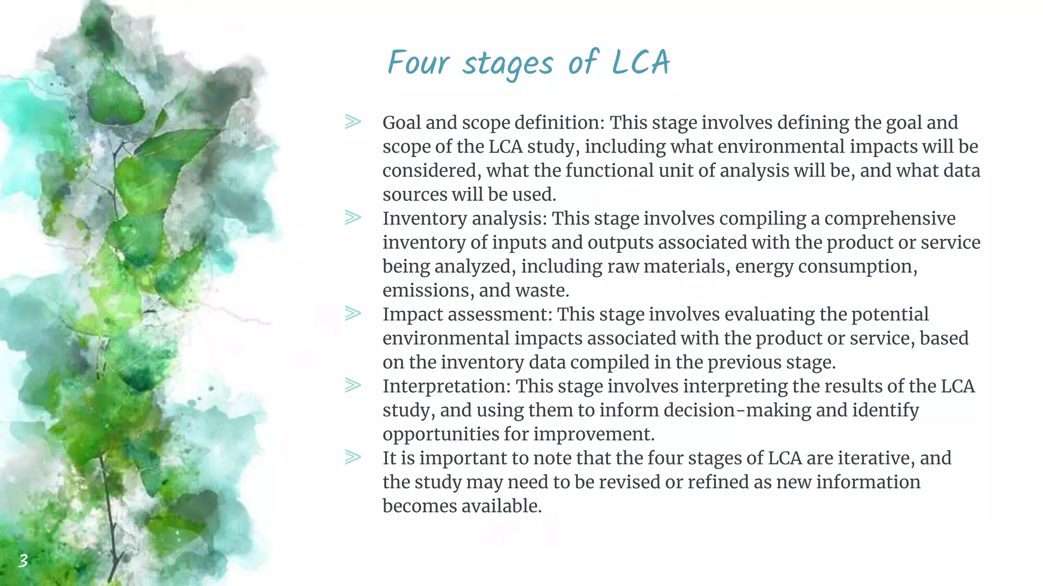Understanding Life Cycle Assessment (LCA) in Qatar | PPTX