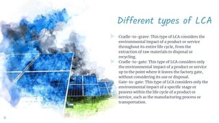 Understanding Life Cycle Assessment (LCA) in Qatar | PPTX