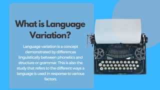Understanding Liguistics: Everything You Need to Know | PPT