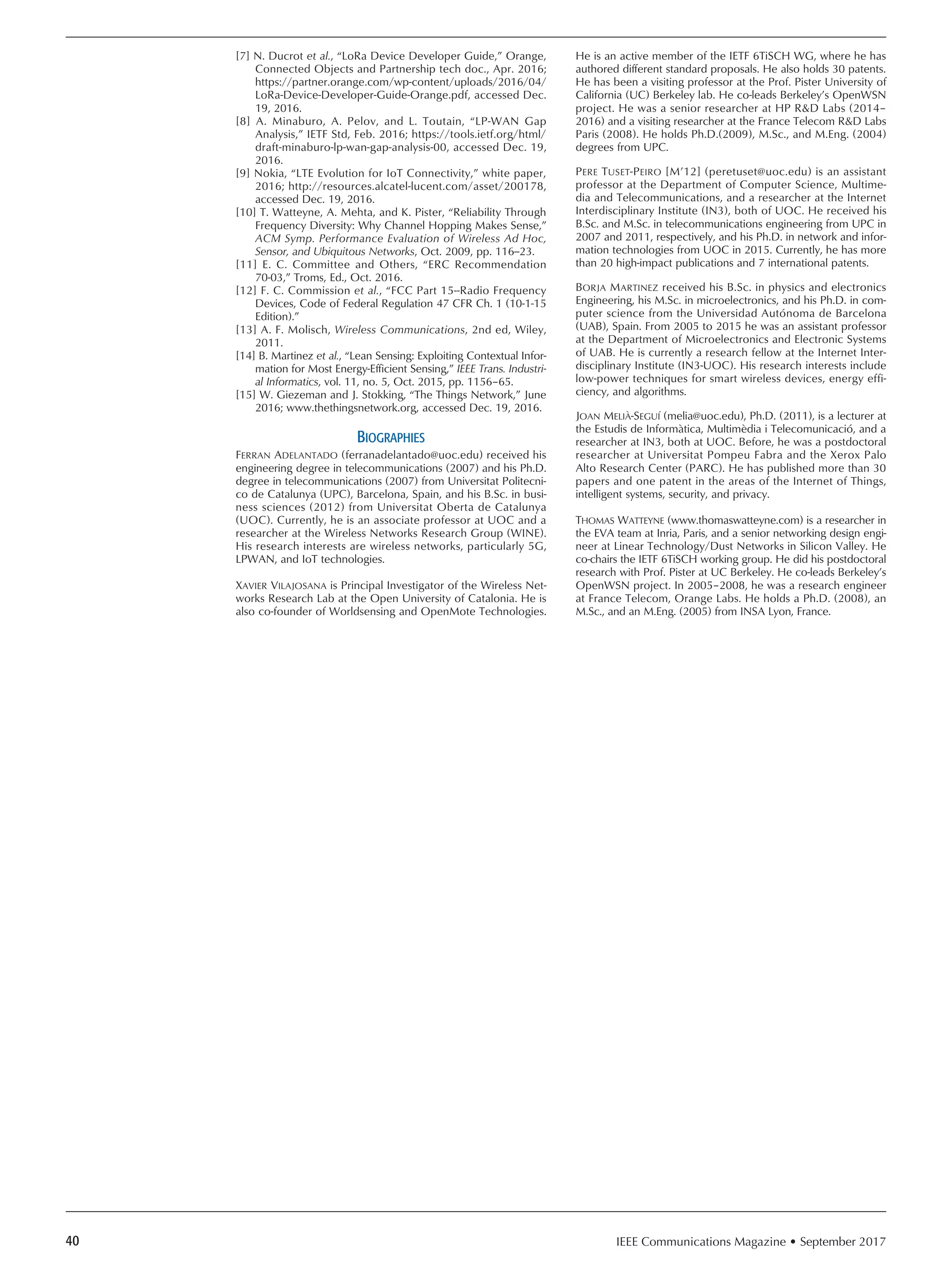 Understanding limitations of lo rawan | PDF