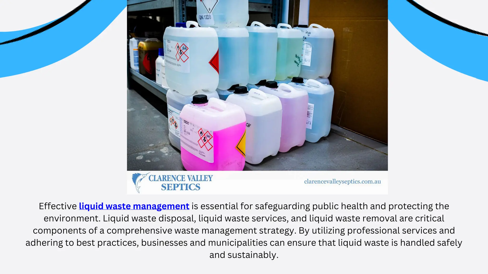 Understanding Liquid Waste Management Disposal, Services, and Removal ...