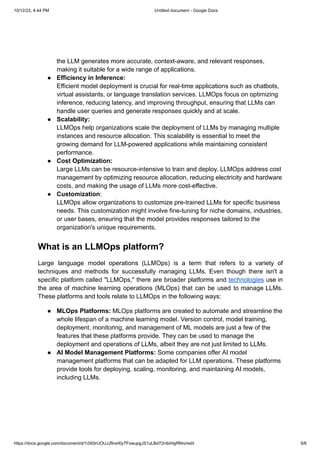Understanding LLMOps-Large Language Model Operations | PDF