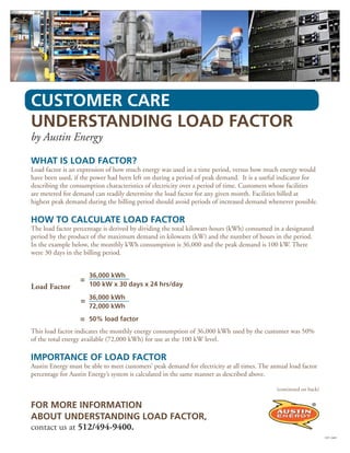 Understanding Load Factor | PDF