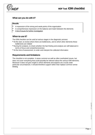 Understanding logframme __organisation_assessment___iom____by_dr_malik ...