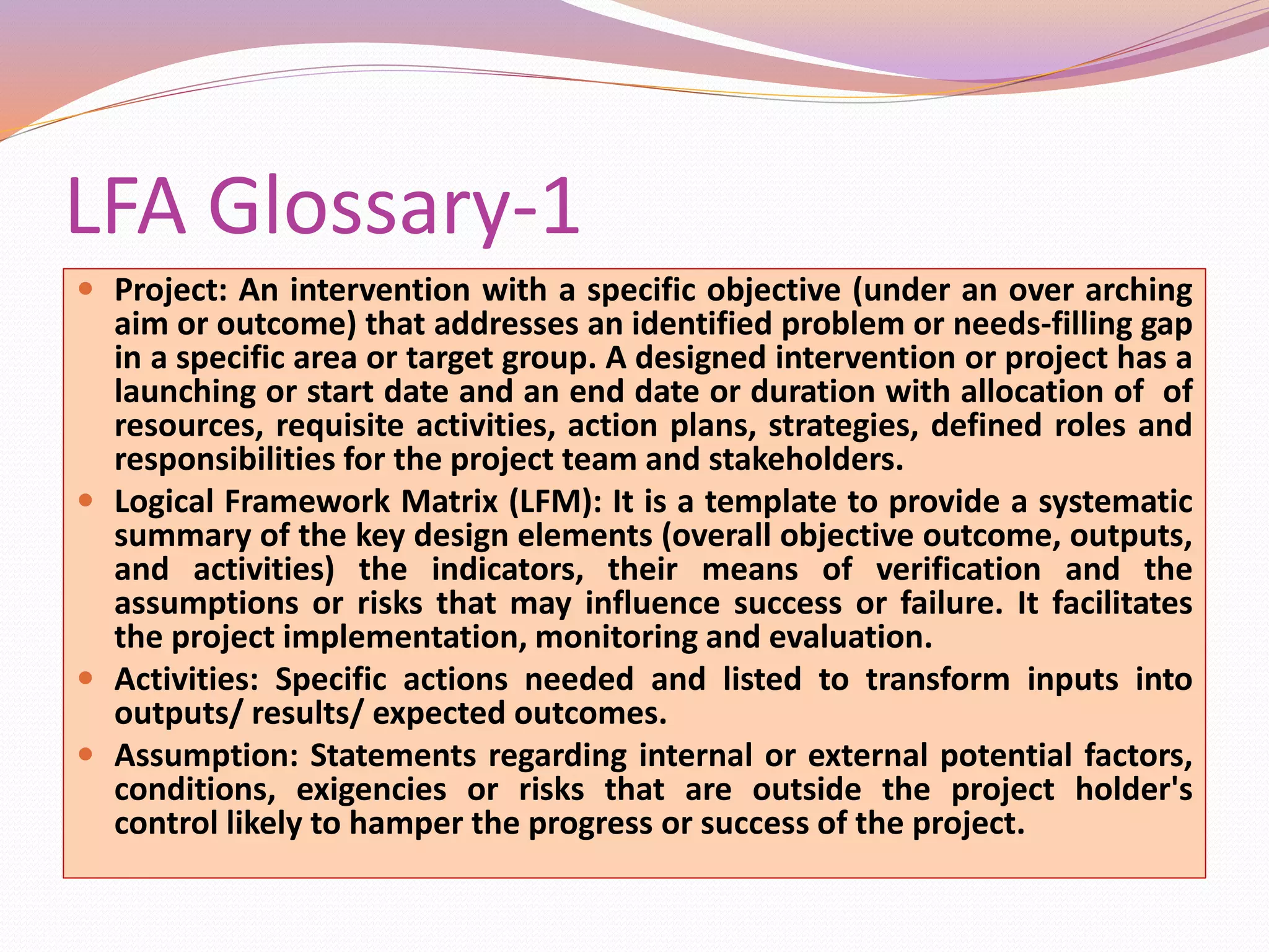 Understanding Logical Framework Analysis for Educational Interventions.pptx