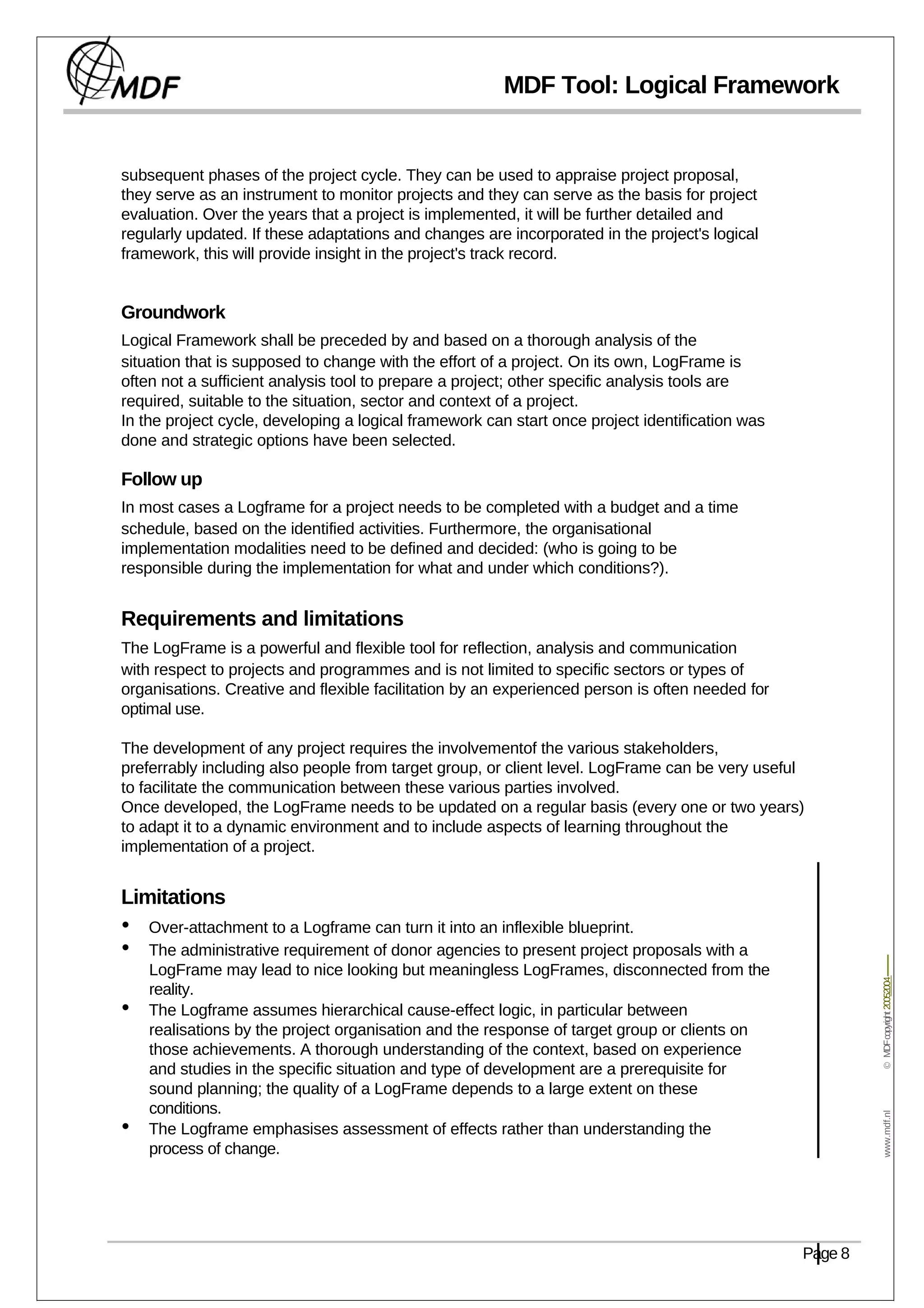 Understanding logical framework_methodology___by_dr_malik_khalid_mehmood_ph_d | PDF