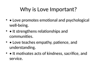 Understanding Love, It's Types, Hierarchy, and Impact on Understanding ...
