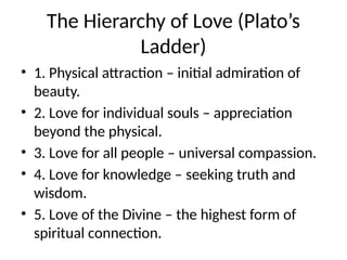 Understanding Love, It's Types, Hierarchy, and Impact on Understanding ...