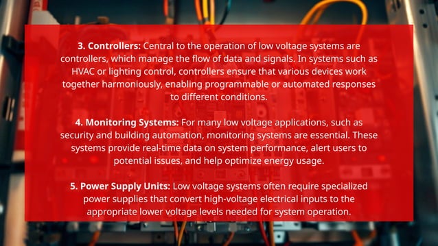 Understanding Low Voltage Design: Key Principles and Applications | PPTX