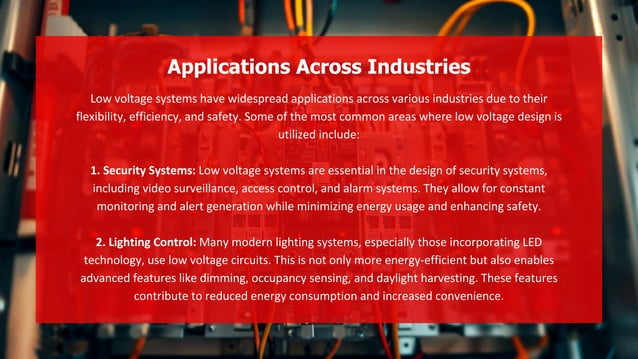 Understanding Low Voltage Design: Key Principles and Applications | PDF