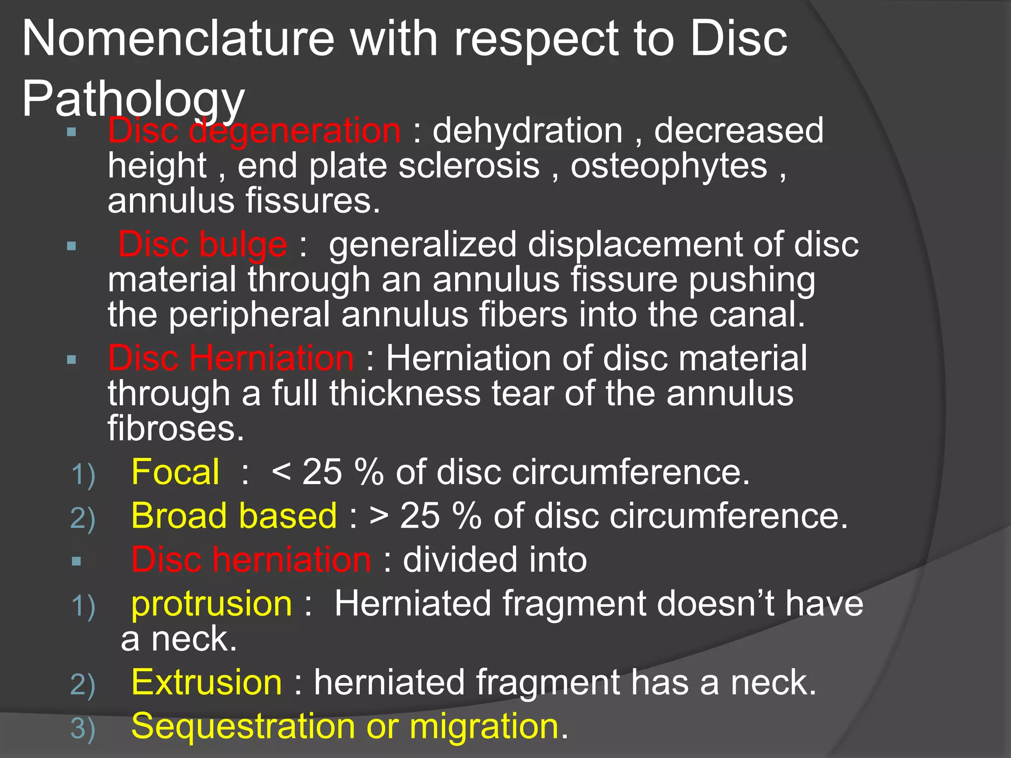 Understanding lumbar disc herniation | PPT