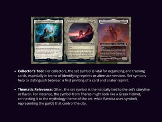 Understanding Magic: The Gathering Set Symbols and Their Significance | PPT