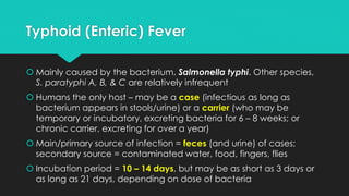 Understanding Malaria & Typhoid Fever | PDF
