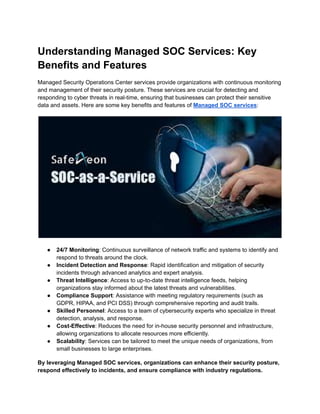 Understanding Managed SOC Services_ Key Benefits and Features.pdf