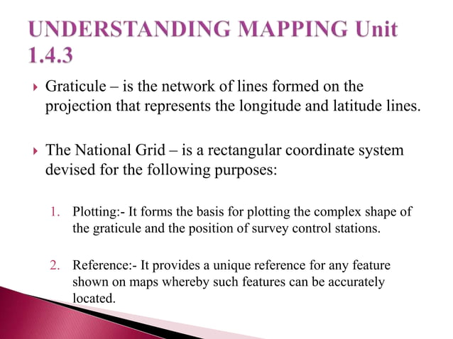 UNDERSTANDING MAPPING & SCALES SGI1014.ppt