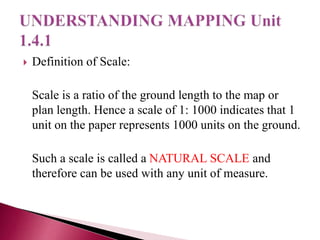 UNDERSTANDING MAPPING & SCALES SGI1014.ppt