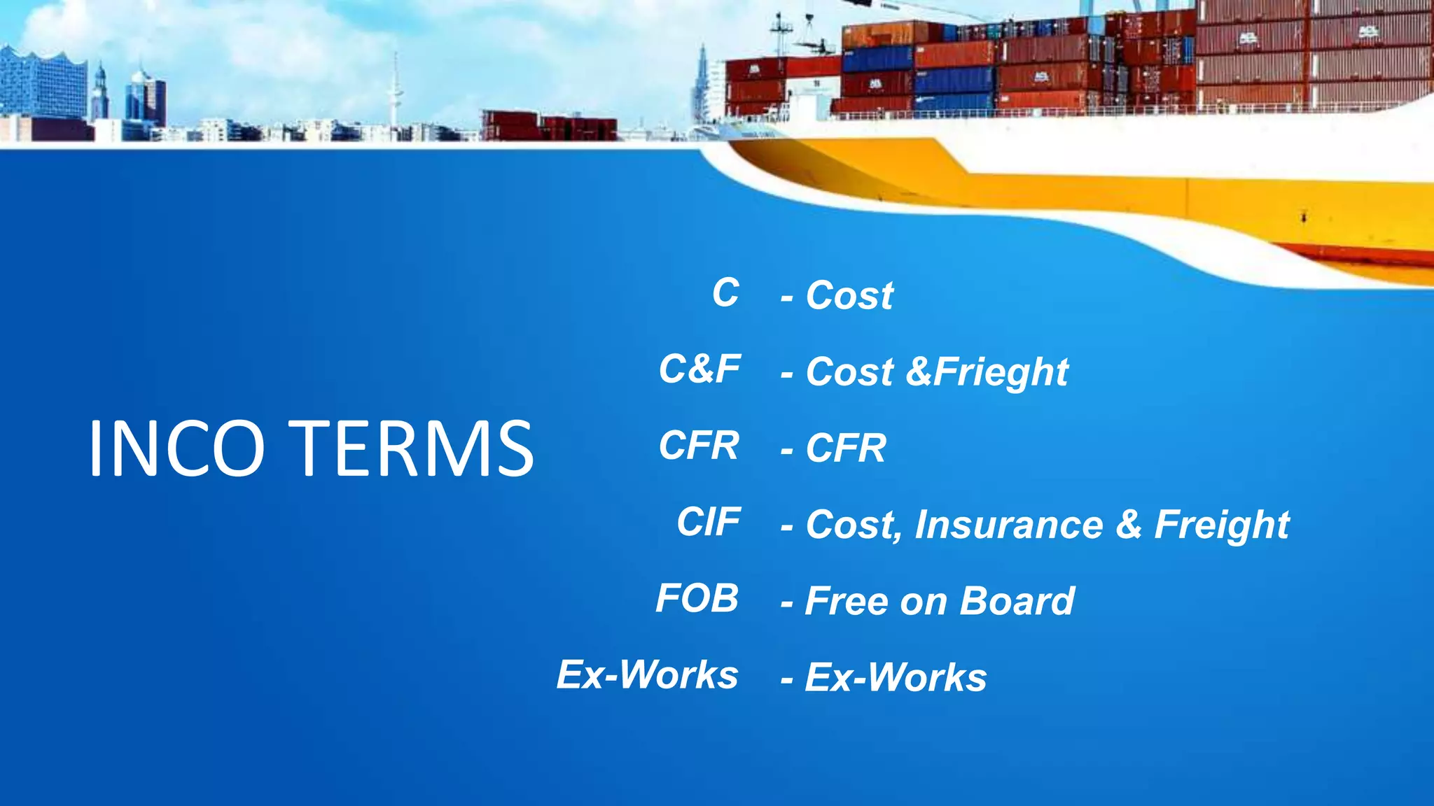MARINE CARGO INSURANCE | PPTX