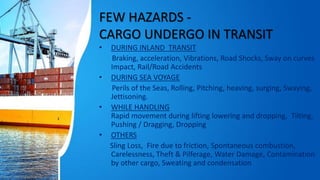 MARINE CARGO INSURANCE | PPTX