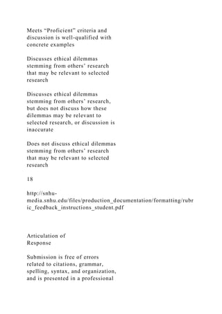 Understanding Marketing and Customer Relationships Grading Guide.docx