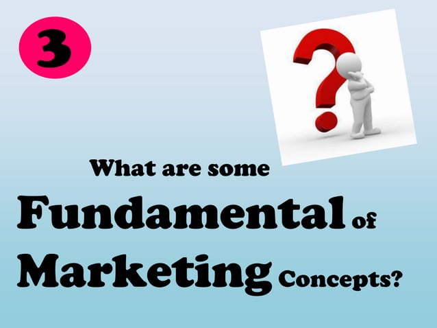Understanding marketing management-concepts | PPT