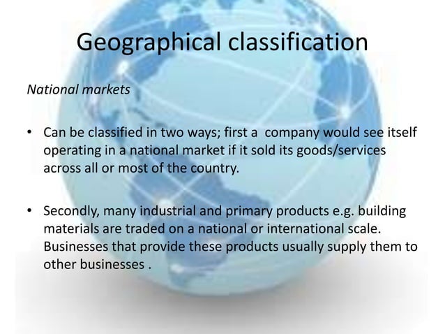 Understanding markets | PPTX