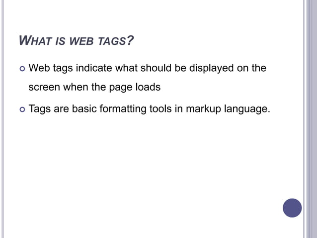 UNDERSTANDING MARKUP LANGUAGES.pptx | Web Design and HTML | Internet